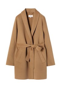 TATUUM MOZA - Klasikinis paltas - beige camel/kupranugario kailis - Zalando.lt