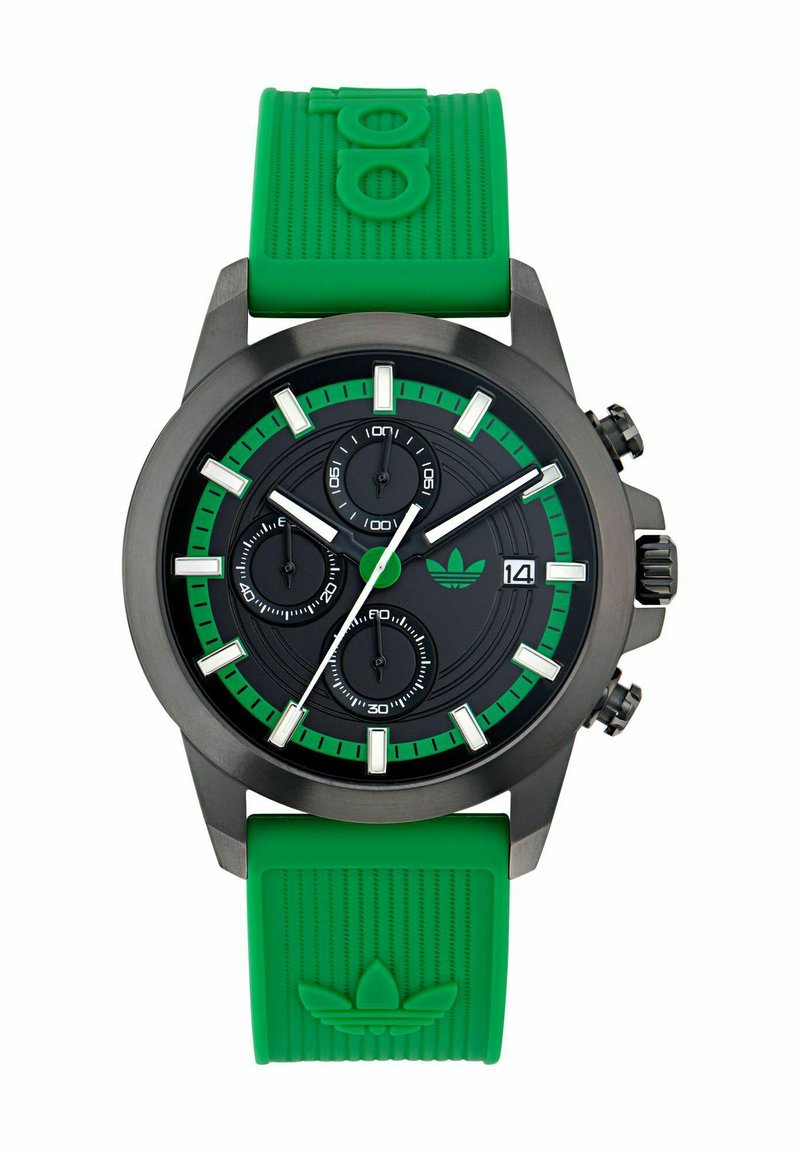 adidas Originals QUARTZ ANALOG - Chronograph watch - green - Zalando