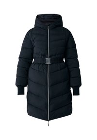 Mexx Hooded Elastic Belt Coat - Winterjas - black/zwart - Zalando.be