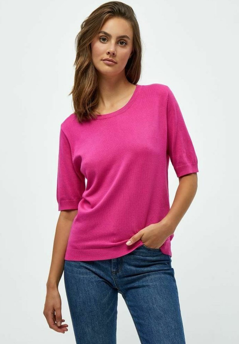 PEPPERCORN PCTANA - T-shirts basic - magenta pink/pink - Zalando.dk