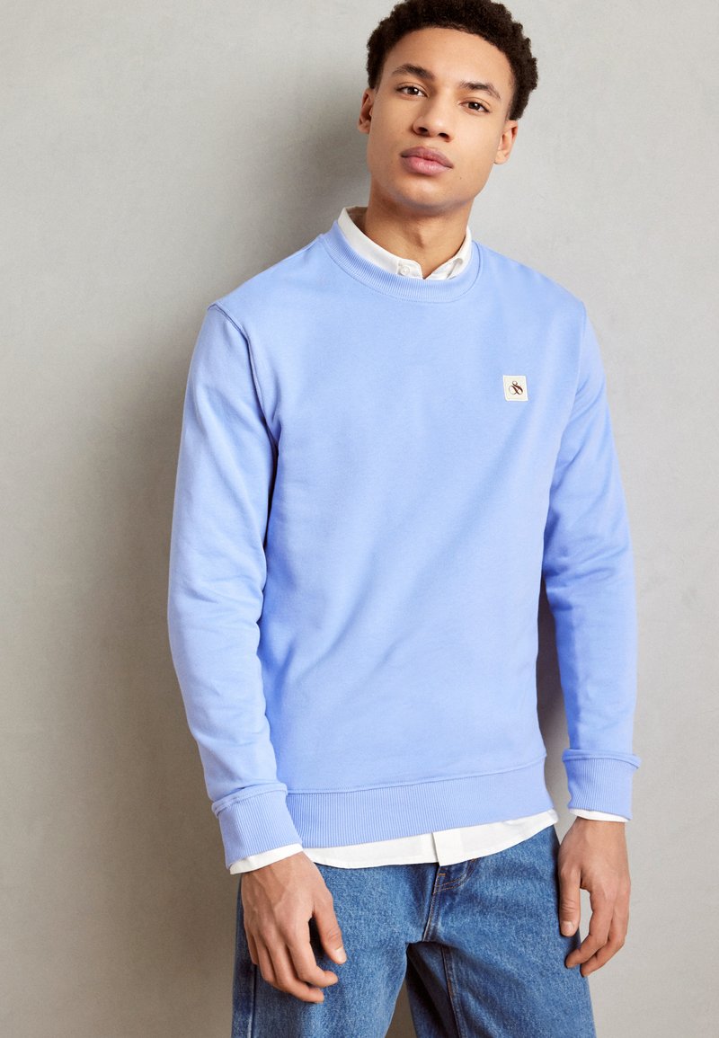 Scotch & Soda ESSENTIAL LOGO BADGE - Pusa - ocean mist/sinine - Zalando.ee