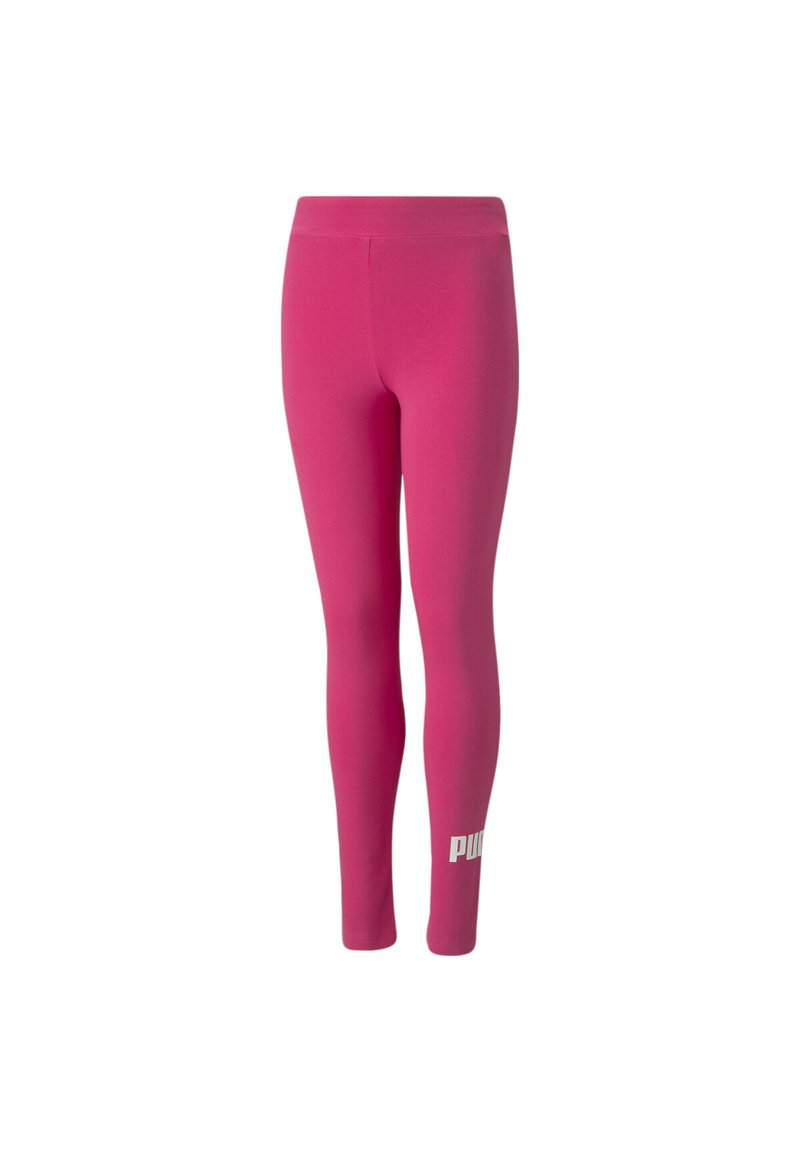 Puma LOGO - Legging - orchid shadow/donkerroze - Zalando.nl