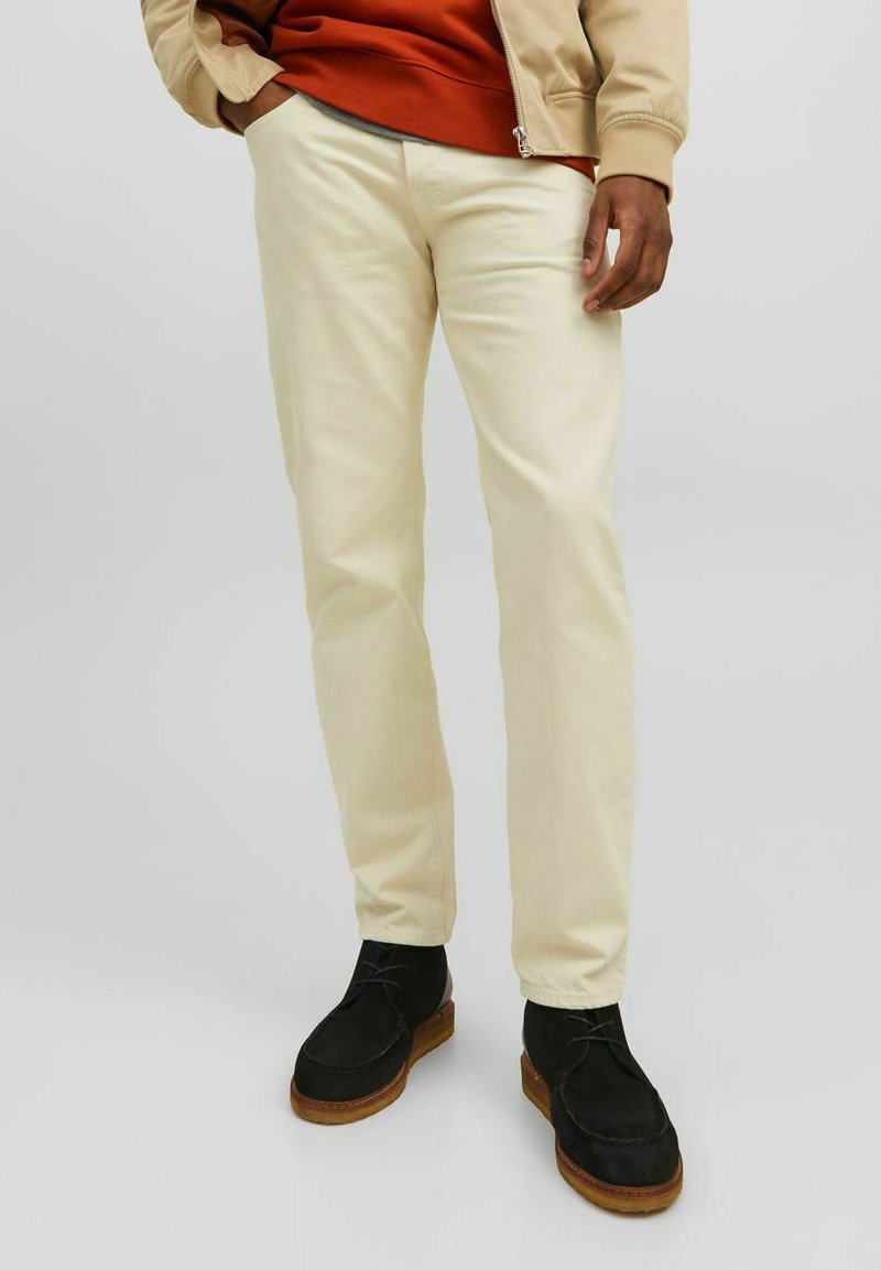 R.D.D. ROYAL DENIM DIVISION MIKE - Jean droit - ecru/beige - ZALANDO.FR
