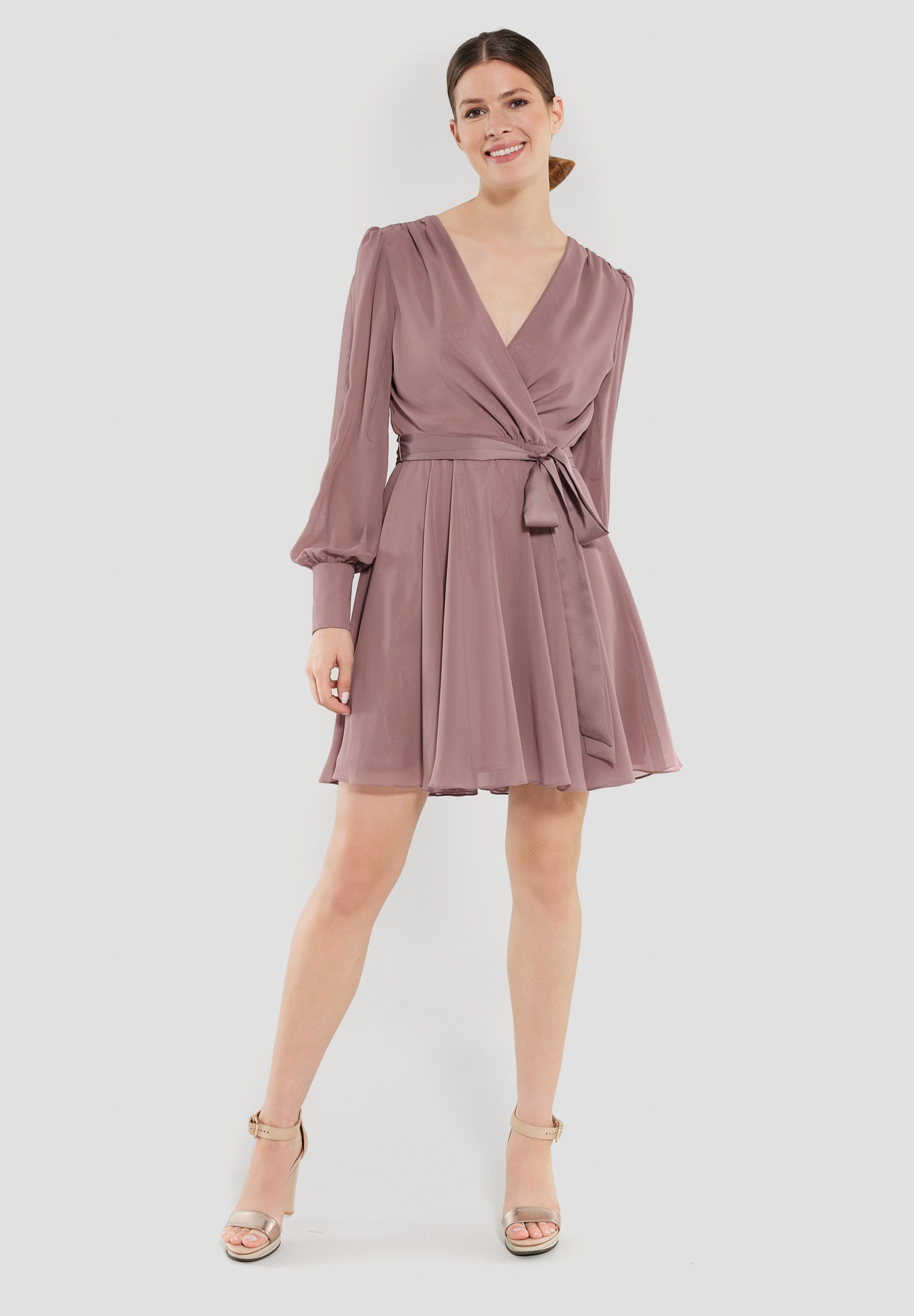 Swing Cocktailkleid festliches Kleid Mauve rosa Zalando at Swing Cocktailkleid festliches Kleid Mauve rosa Zalando at