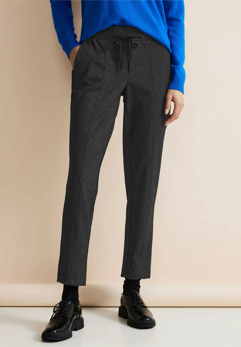 Street One Jogginghose Salt And Pepper Grey Grau Zalando Ch