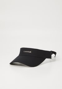 Calvin Klein VISOR - Cap - black - Zalando.co.uk