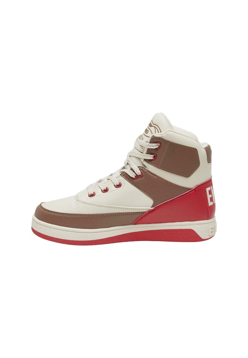 Patrick Ewing REBOUND 33 HI - Baskets montantes - sand / brown / red ...