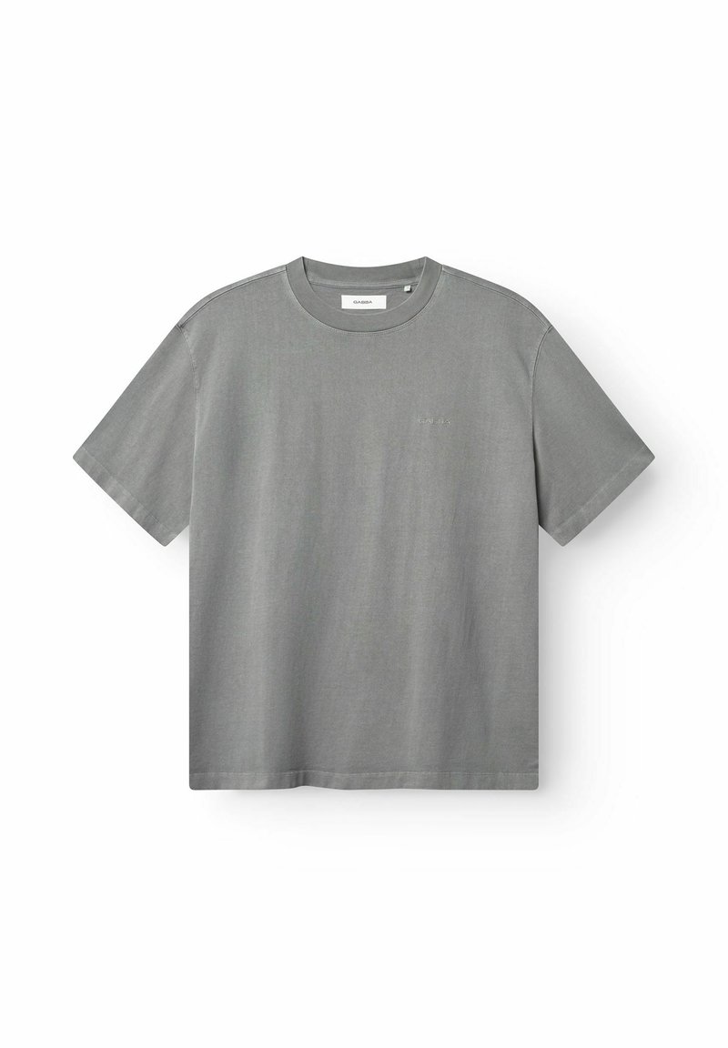 Gabba NIGEL WIX BOXY HOUR - T-shirt basic - dust sage green/verde ...