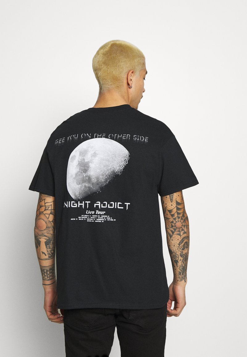 Night Addict TOUR - T-Shirt print - black/schwarz - Zalando.ch