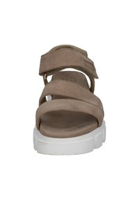 bugatti MARY - Plateausandalette - braun - Zalando