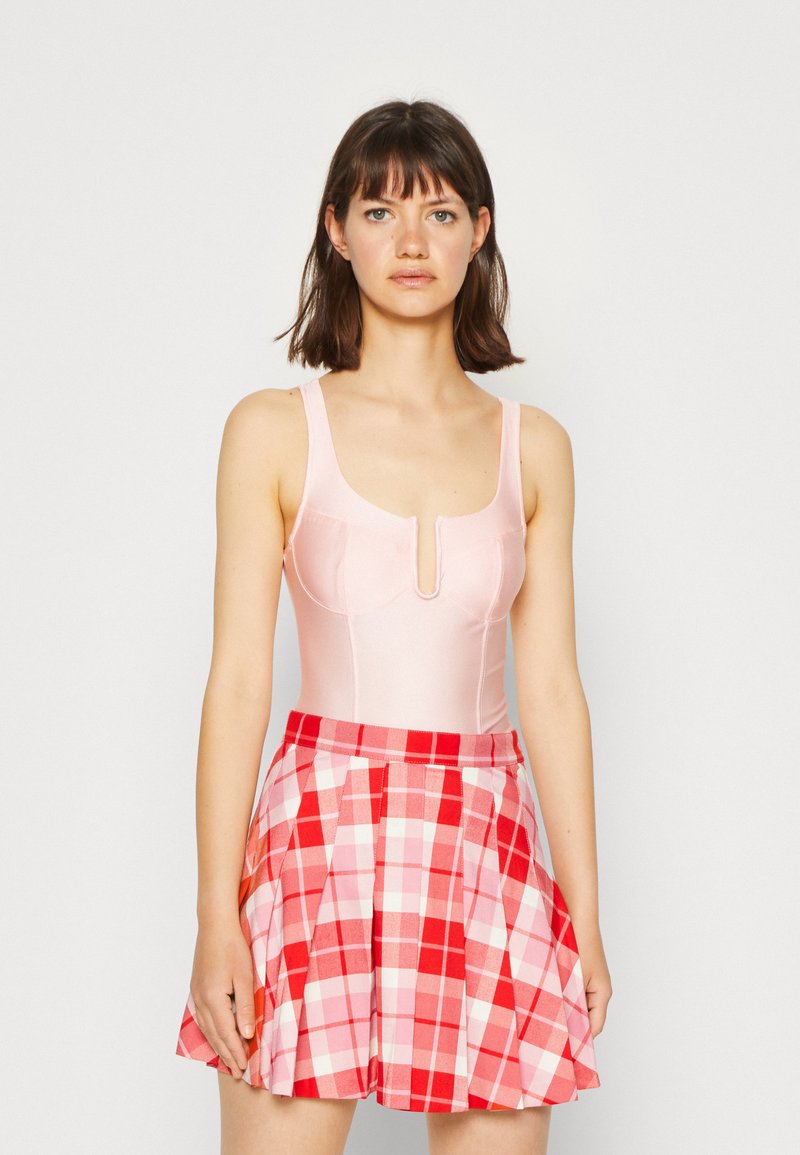 Good American U CORSET BODY - Topper - light pink/lyserosa - Zalando.no