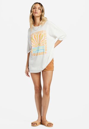 Billabong SECRET DAZE TEES - T-Shirt print - salt crystal/weiß - Zalando.ch