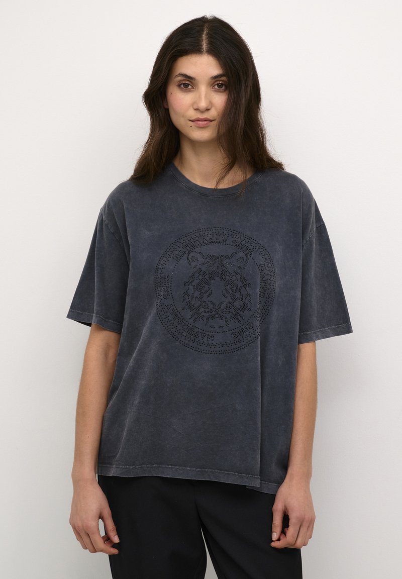 Culture T-shirts print - black wash/sort - Zalando.dk