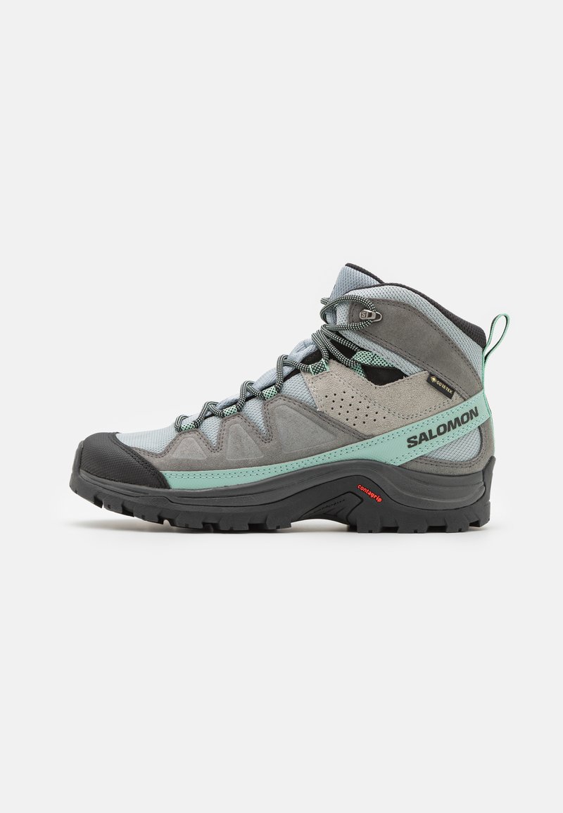 Salomon QUEST ROVE GTX - Scarpa da hiking - quarry/quiet shade/black ...