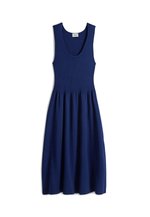 Rodier FLARED TANK - Jumper dress - marine/dark blue - Zalando