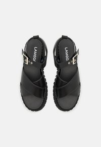 LAMODA LIFE'S A BEACH - Platforminiai sandalai - black/juoda - Zalando.lt