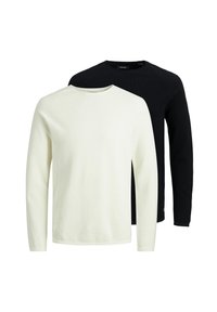 Jack & Jones 2 PACK - Jumper - schwarz/creme/black - Zalando