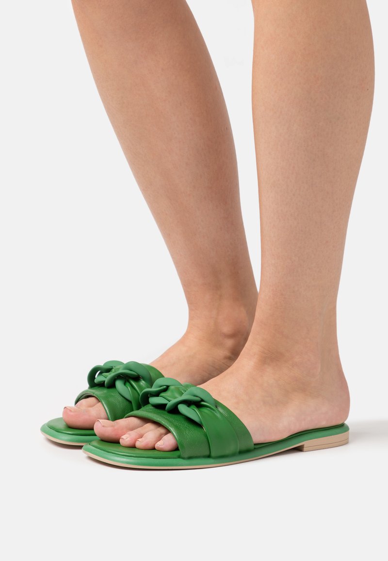 Marco Tozzi Mules - green - Zalando.ie