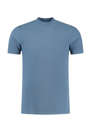 Casual Friday THEIS ZIPPER - T-Shirt basic - burnt olive/tanne - Zalando.de