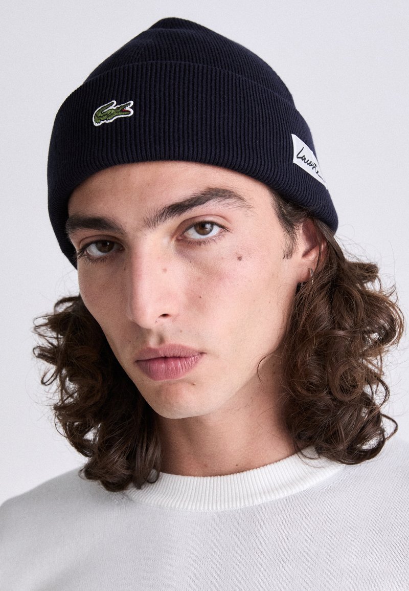 Lacoste BONNET UNISEX - Bonnet - navy blue/bleu marine - ZALANDO.FR