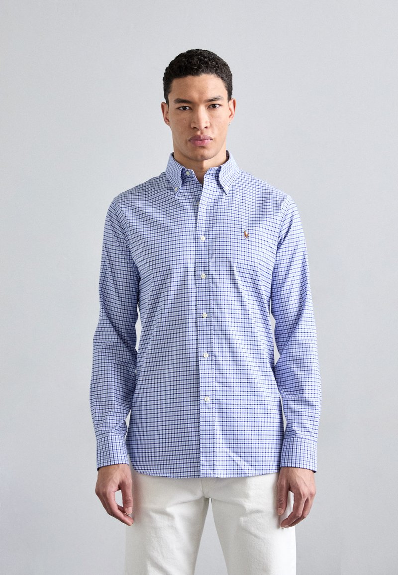 Polo Ralph Lauren LONG SLEEVE - Camicia - blue multi/blu - Zalando.it