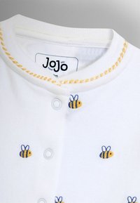 JoJo Maman Bébé REGULAR FIT - EMBROIDERED - Sleep suit - white bee ...