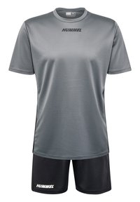 Hummel MULTI SET - Trainingspak - quiet shade black/grijs - Zalando.nl