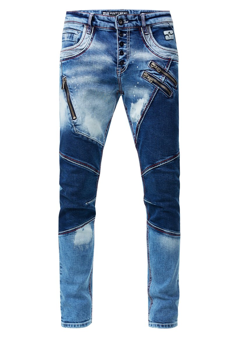 Rusty Neal URUMA - Jeans Slim Fit - blue used/blue denim - Zalando.de