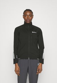 Jack Wolfskin MOROBBIA 2.5L W - Fahrradjacke - black/schwarz - Zalando.de