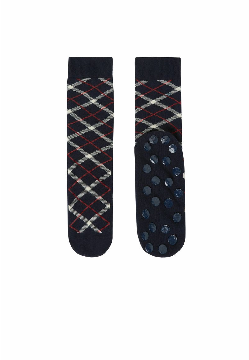 Intimissimi Socks - blau dark blue check/dark blue - Zalando.ie
