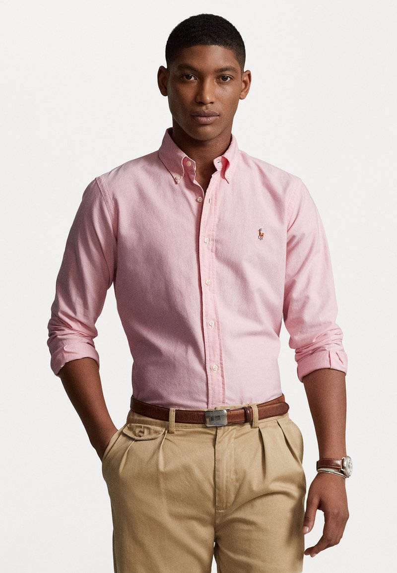 Polo Ralph Lauren SLIM FIT OXFORD SHIRT - Skjorte - pink/rosa - Zalando.no