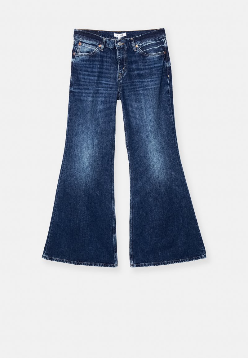 RE/DONE BAGGY FLARE - Flared Jeans - monterey fade/blue denim - Zalando ...
