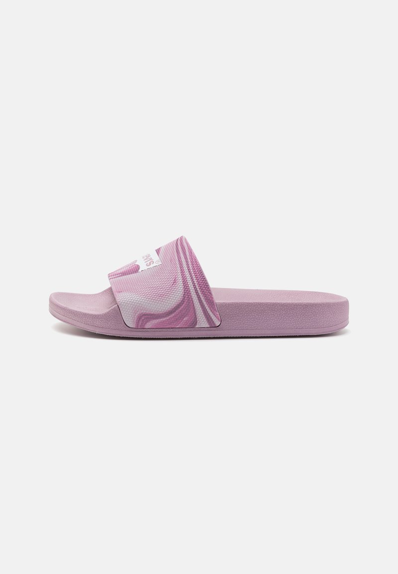 Levi's® JUNE STAMP - Pool slides - regular pink/lilac - Zalando.co.uk