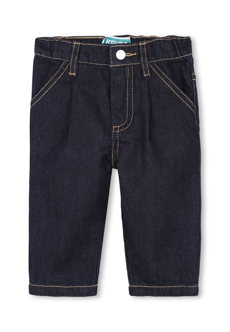 KENZO kids PANTALON EN DENIM - Jean droit - denim brut/bleu - ZALANDO.FR