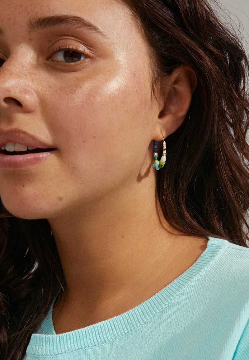 Pilgrim AUBRIE HOOP - Øreringe - gold plated/guldfarvet - Zalando.dk