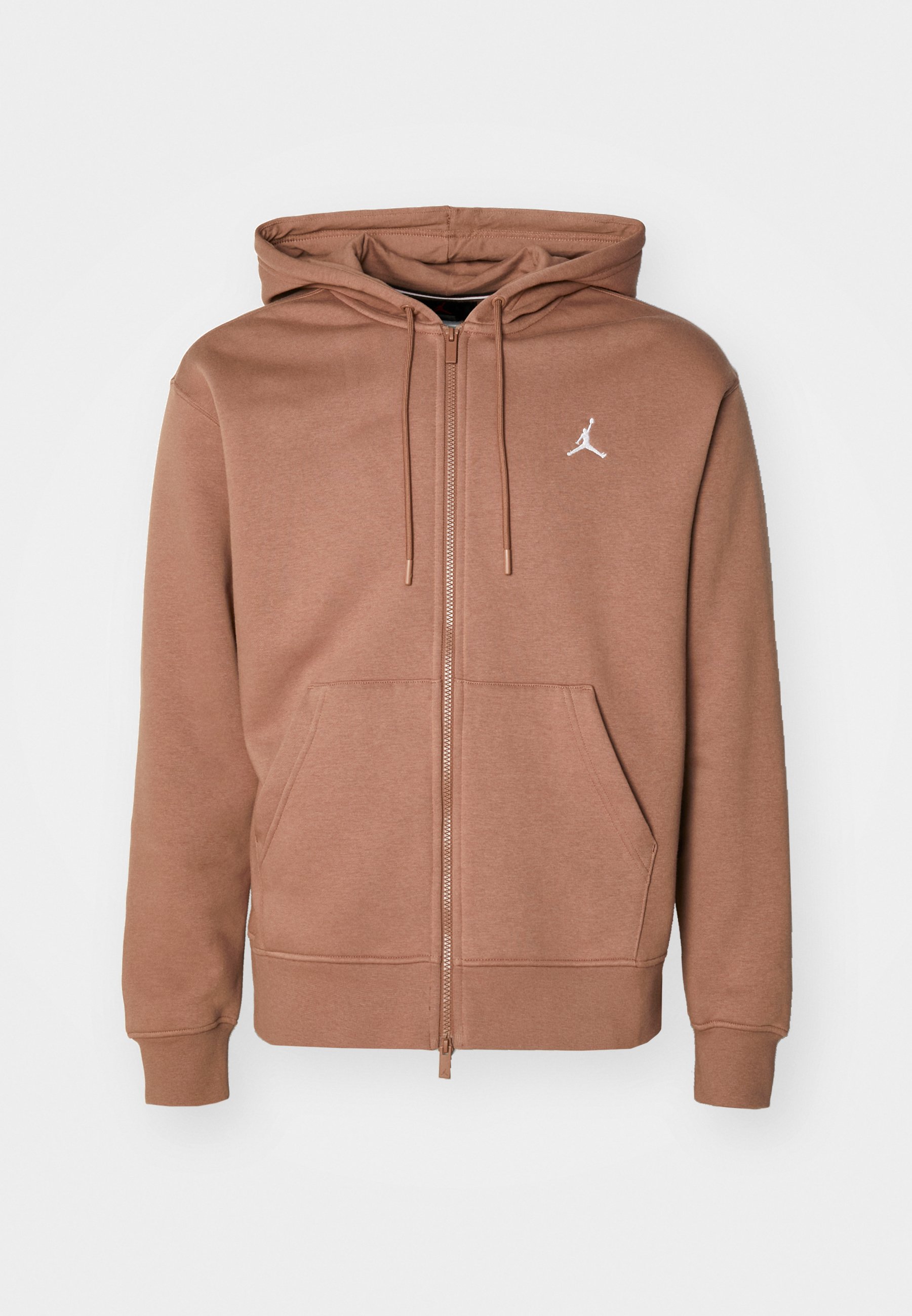 Jordan Zip up sweatshirt archaeo brown white brown Zalando