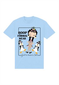 Henry Tiger BETTY BOOP - Print T-shirt - light blue - Zalando
