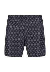 Karl Kani SIGNATURE MONOGRAM - Shorts da mare - black/nero - Zalando.it