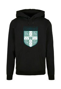 Merchcode UNIVERSITY OF CAMBRIDGE SHIELD - Hoodie - black/zwart ...