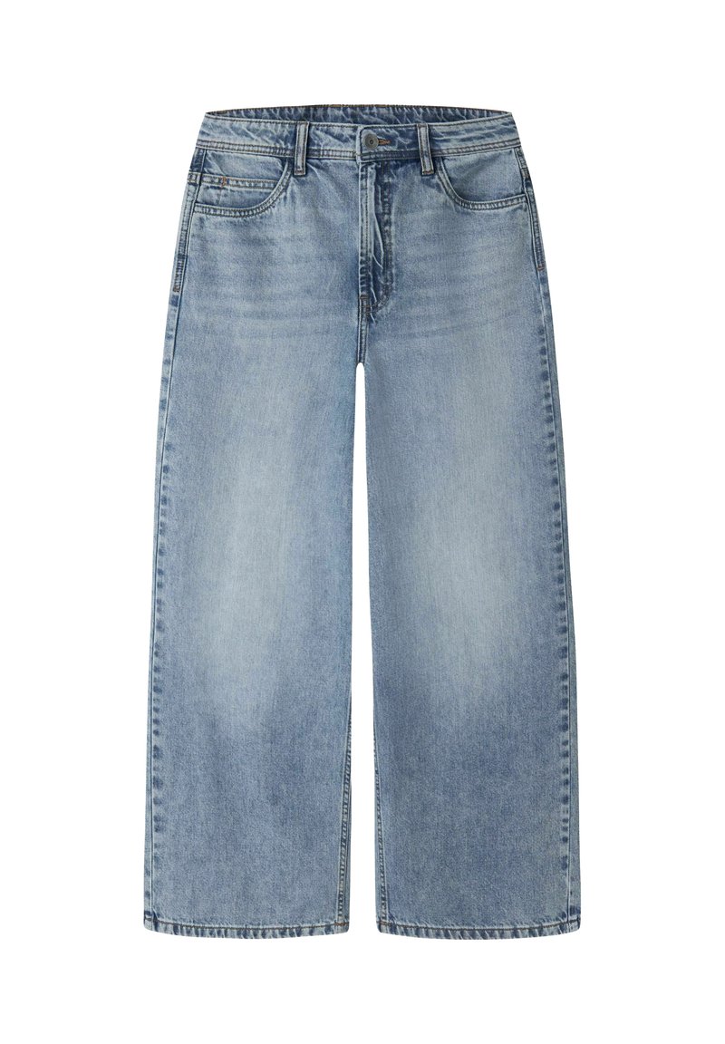 TWO SOON WIDE - Straight leg jeans - medium blue denim/blue denim ...