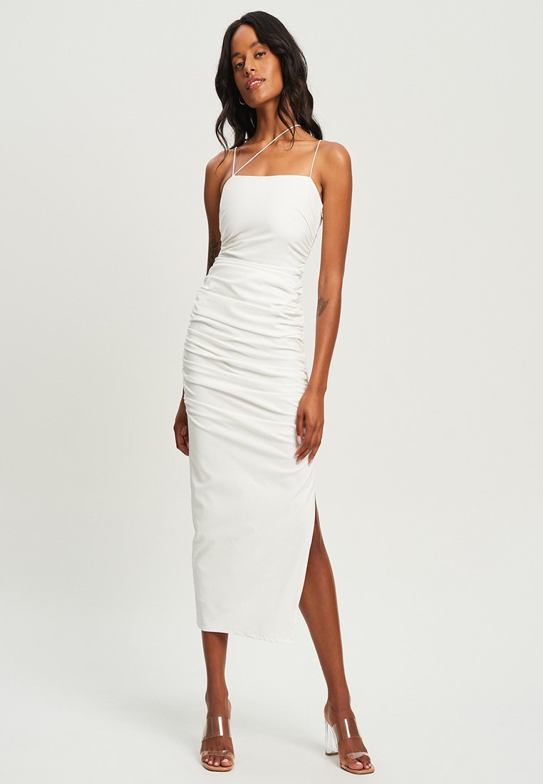 BWLDR KOKO - Cocktailkjoler / festkjoler - white/hvid - Zalando.dk