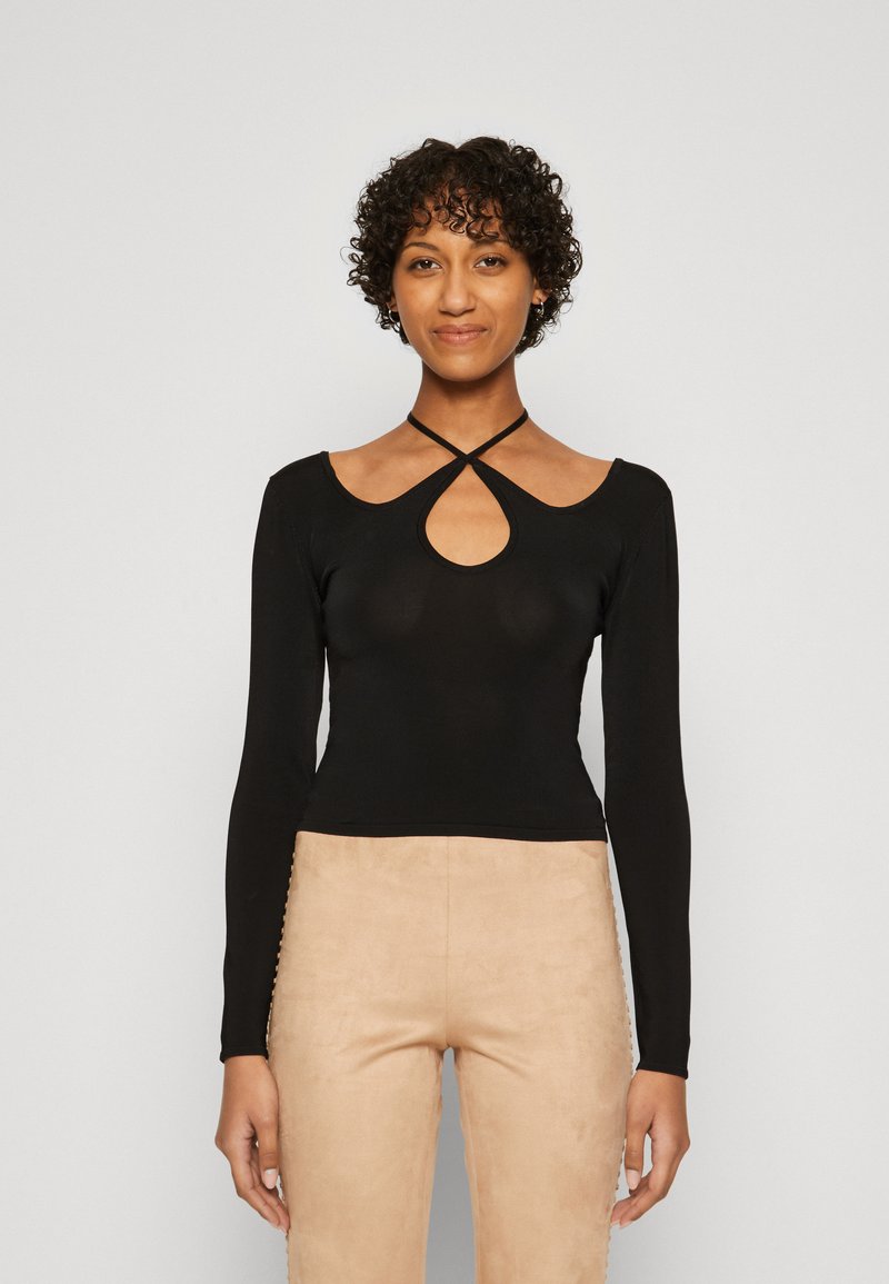 MARCIANO BY GUESS NIKKI - Long sleeved top - black - Zalando.ie