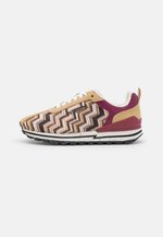 ACBC x Missoni RUNNING - Zapatillas - beige/bordeaux/beige - Zalando.es