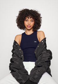 Lee RACER TANK - Top - rivet navy/azul marino - Zalando.es