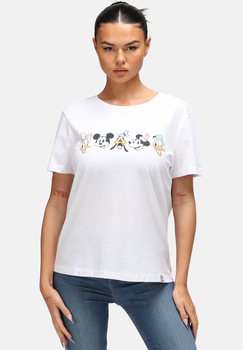 Re:Covered DISNEY LINE FRIENDS - T-shirt print - white/wit - Zalando.be