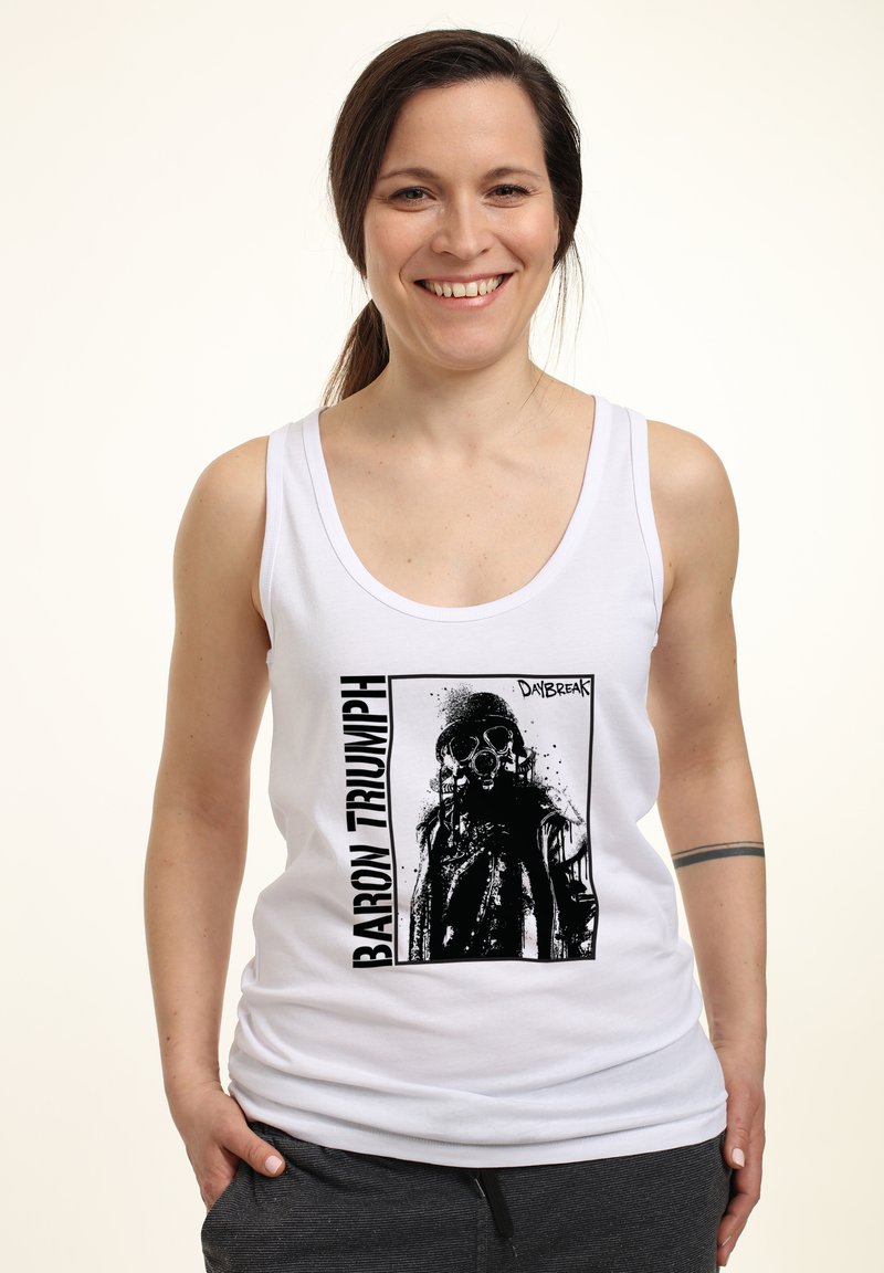 Henry Tiger DAYBREAK THE BARON TRIUMPH - Top - white/weiß - Zalando.de