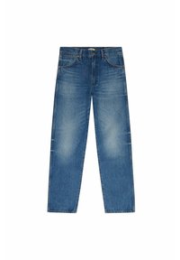 Wrangler SUNSET - Jeans Straight Leg - mid stone/blue denim - Zalando.at