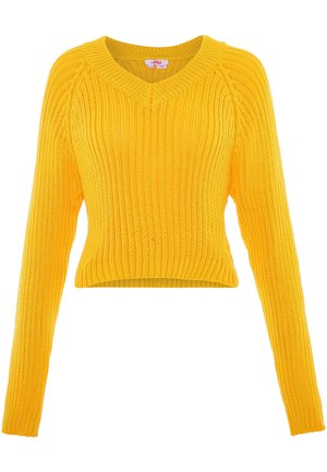 Moxx Paris Pullover - yellow/jaune - ZALANDO.FR