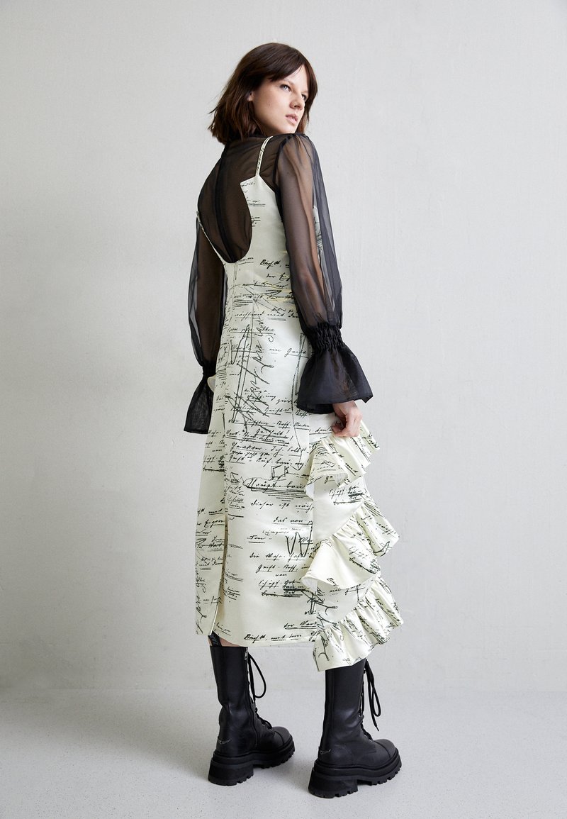 MIKAGE SHIN FRILL LAYERED CAMI DRESS 2-IN-1 - Cocktail dress / Party ...