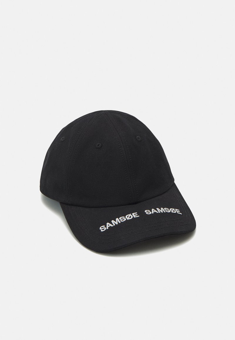 Samsøe Samsøe SALUCA UNISEX - Cap - black moon/schwarz - Zalando.de
